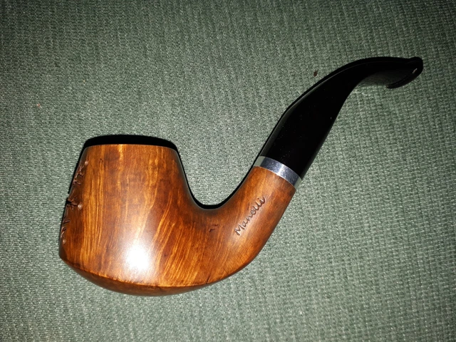 PIPA PIPE MANELLI freehand handmade bent pipe con decorazioni EUR 60,00 ...