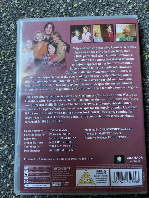 THE UPPER HAND Dvd Complete Season/series 3 £18.01 - PicClick UK