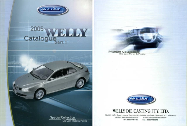 WELLY WELLY PART CATALOG BOOKLET MAGAZINE CATALOG Action Figure 1 page ...