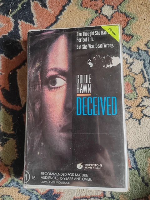 DECEIVED [VHS] TOUCHSTONE Home Video Roadshow Big Box Ex-Rental Tape ...