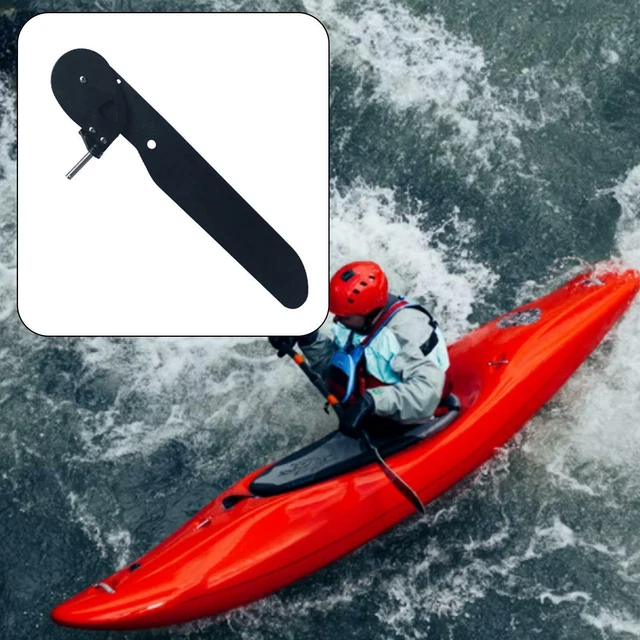 KAYAK BOAT REAR rudder canoe control rear steering system foot control ...
