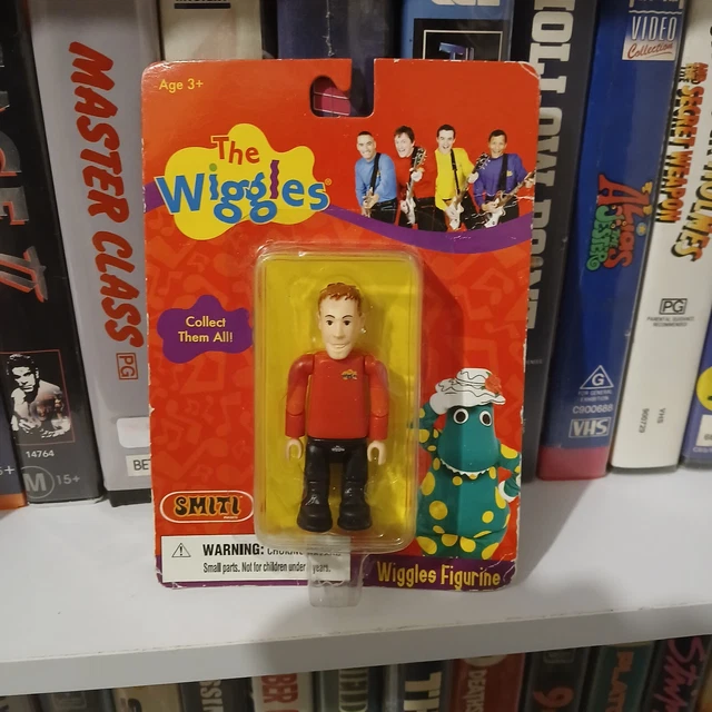 THE WIGGLES SMITI Action Figure 2008 RARE Red Murray New On Card $60.00 ...