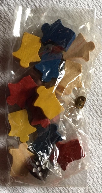 DDR OSTALGIE SPIELMÄNNL Figuren 1 Würfel Spielzeug OVP gemischtes ...