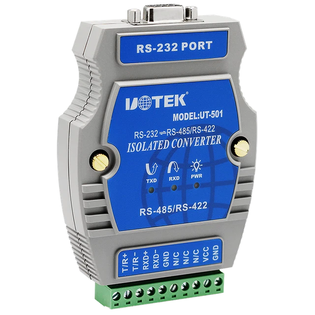 DB9 SERIAL RS232 to RS485 RS422 Converter Industrial Adapter Optical Isolation EUR 50,79 ...