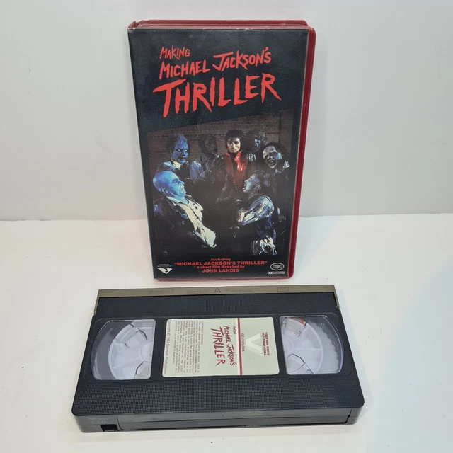 MAKING MICHAEL JACKSONS "Thriller" (VHS, 1988) £7.66 - PicClick UK
