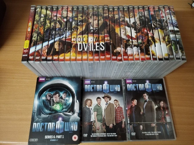 DOCTOR WHO DVD files collection - Total of 31 DVDS £32.99 - PicClick UK