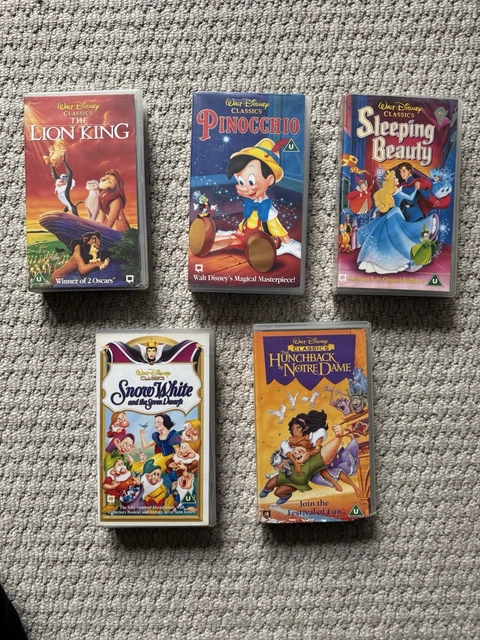 WALT DISNEY CLASSICS VHS Bundle £20.48 - PicClick UK