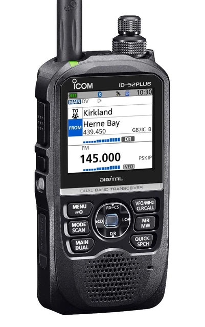 ICOM ID-52E PLUS D-STAR Digital Handheld Transceiver £599.99 - PicClick UK