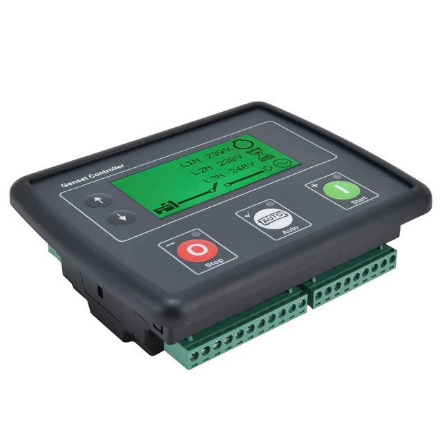 GENERATOR SET CONTROLLER Self-Starting 3 Phase Genset Detection Control ...