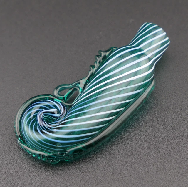 C1850, ANTIQUE 19THC VICTORIAN NAILSEA GLASS 'SEAHORSE' SCENT PERFUME ...