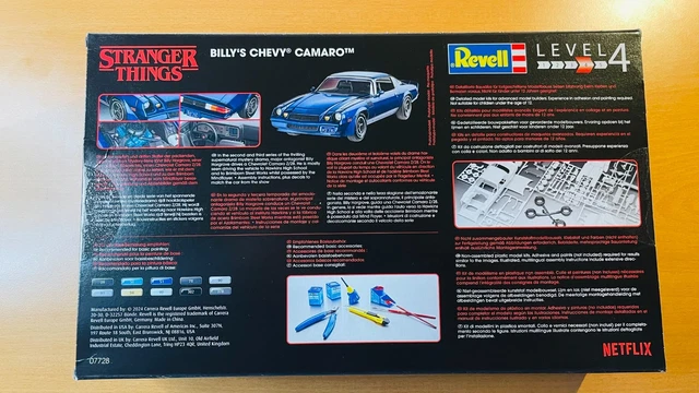 REVELL 07728 - Stranger Things - Billy´s Chevrolet Camaro Z 28 ...
