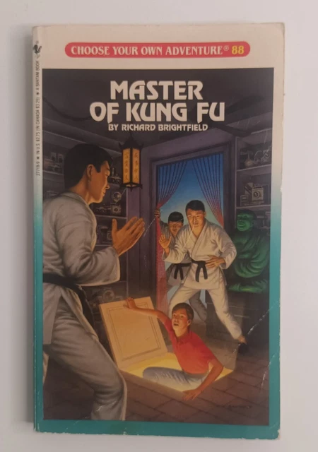CHOOSE YOUR OWN Adventure #88 Master Of Kung Fu, Richard Brightfield ...