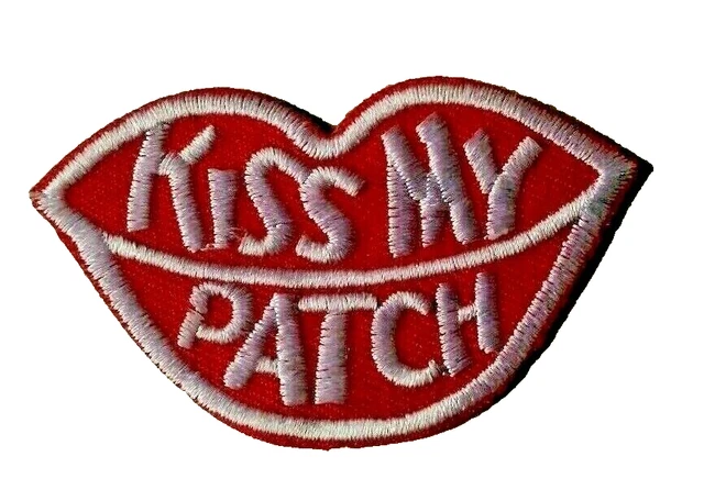PATCH ÉCUSSON KISS my patch lèvres lip bouche thermocollant EUR 3,19 - PicClick FR