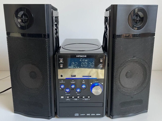 CHAÎNE HI-FI HITACHI AXM898E sans télécommande ni enceintes d'origine ...