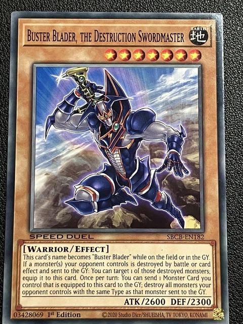 SBCB-EN182 BUSTER BLADER, The Destruction Swordmaster Common 1ère ...