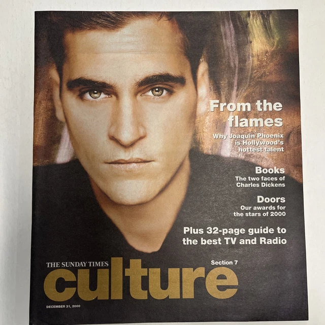 THE SUNDAY TIMES Culture UK December 2000 Magazine/Joaquin Phoenix ...