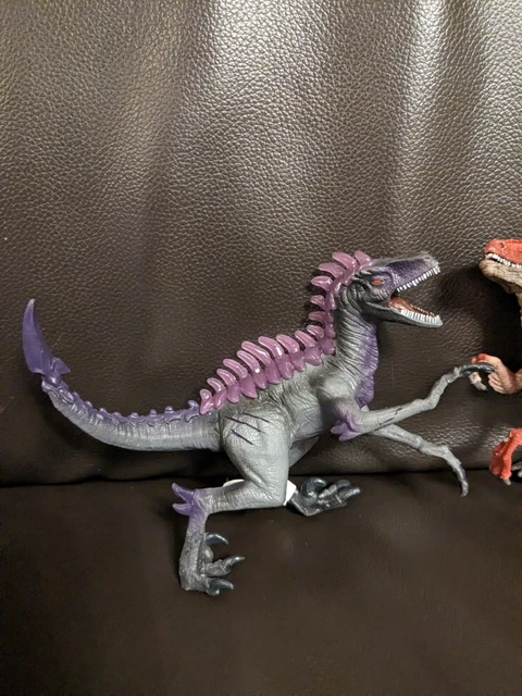 SCHLEICH 70154 SHADOW Raptor Dinosaur Figurine & Schleich Velociraptor ...