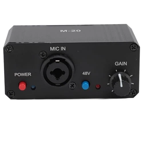 PRÉAMPLI DE MICROPHONE, Amplificateur de Gain de Micro ...