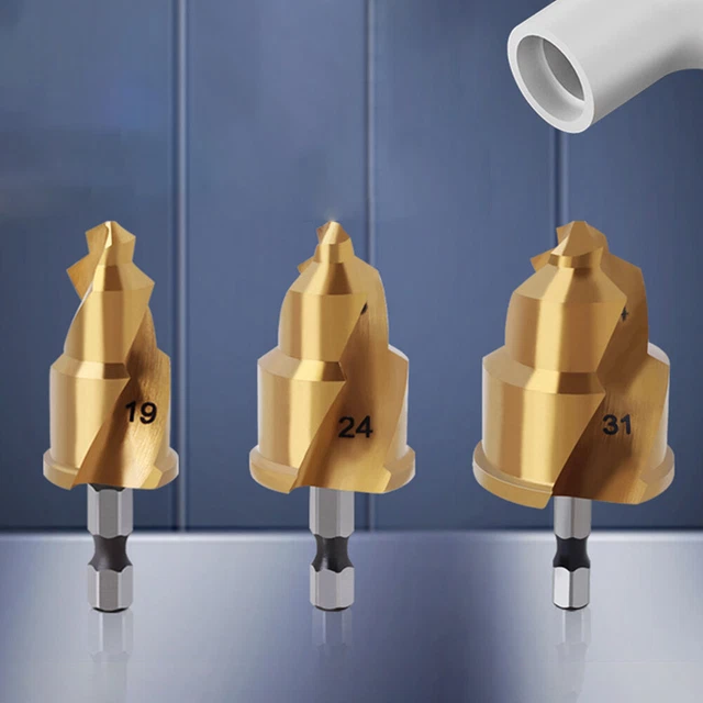 PPR LIFTING STEPPED Drill Bit Full Open Process Water Pipe Repair Tool ...