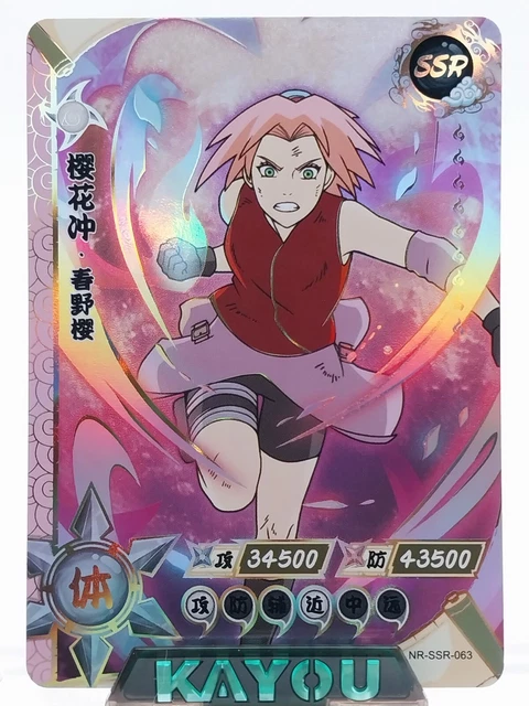 SAKURA HARUNO | NR-SSR-027 | Naruto Kayou Super Rare SSR Card Anime TV ...
