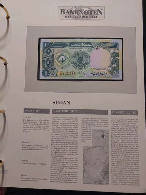 BANKNOTEN DAS GELD Der Welt Sudan EUR 4,00 - PicClick DE