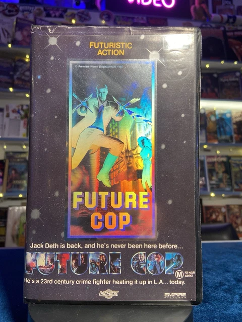 FUTURE COP VHS Premiere Original Release Holographic $155.00 - PicClick AU