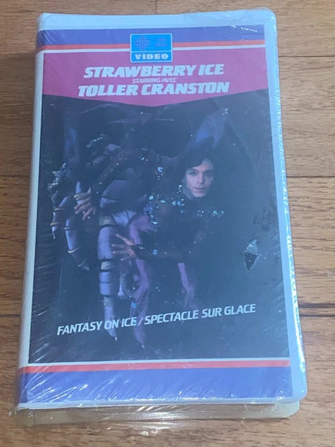 TOLLER CRANSTON ICE Skating VHS "Strawberry Ice" CBC New Sealed 1982 ...