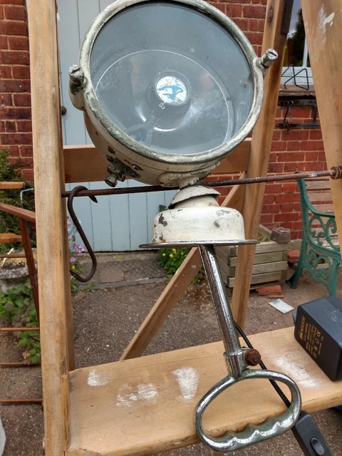 SIMPSON LAWRENCE, GLASGOW. Vintage Marine light. Ship or boat swivel ...