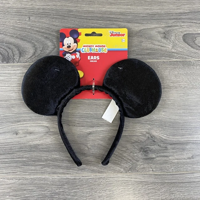 DISNEY JUNIOR MICKEY Mouse Clubhouse Ears Costume Halloween Dress Up ...