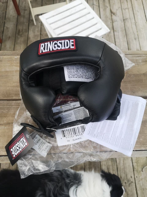 RINGSIDE BOXING COMPETITION Headgear Black with Cheek - Size XL $79.85 ...