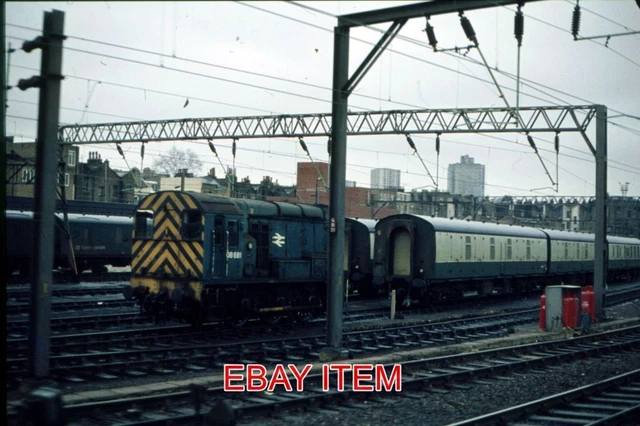 ORIGINAL 35MM SLIDE CLASS 08 SHUNTER NO 08681 AT CAMDEN 4/79 £3.50 ...