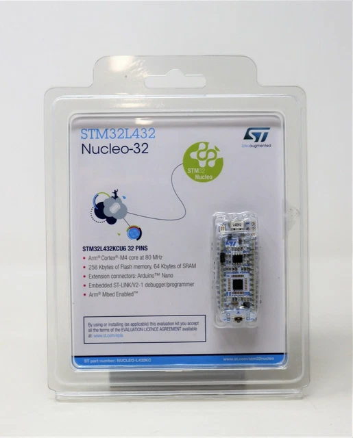 STMICROELECTRONICS STM32 NUCLEO-32 MCU Development Board NUCLEO-L432KC ...