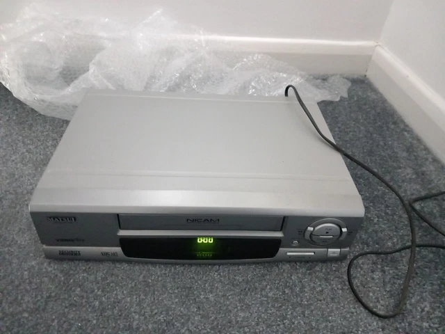 MATSUI VCR VP 9700 VHS Lettore video VHS argento Nicam stereo digitale ...