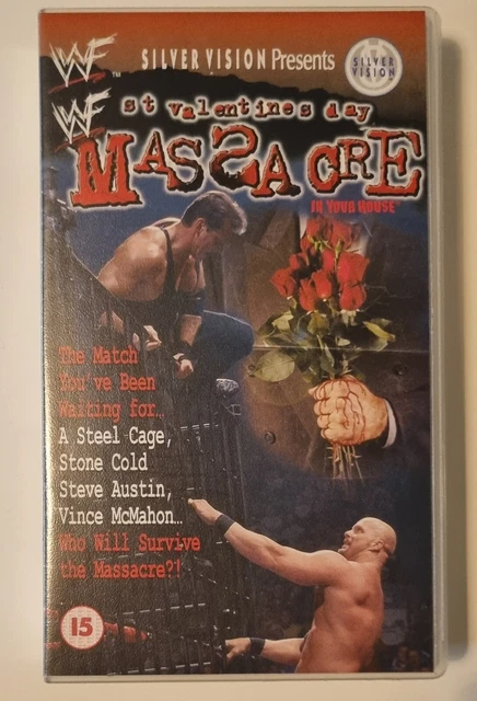 WWF - ST Valentines Day Massacre (VHS, 1999) £5.99 - PicClick UK