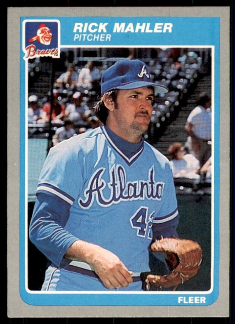 1985 CARTES DE baseball Fleer Rick Mahler #332 EUR 2,08 - PicClick FR