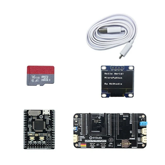 Kit For Stm32 Mcu Micropython Programming Micropython Pyboard With 16g Sd Card Eur 5398