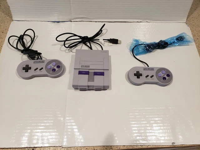 RETRO MINI NINTENDO NES Preloaded Game Console HDMI, Two Controllers ...