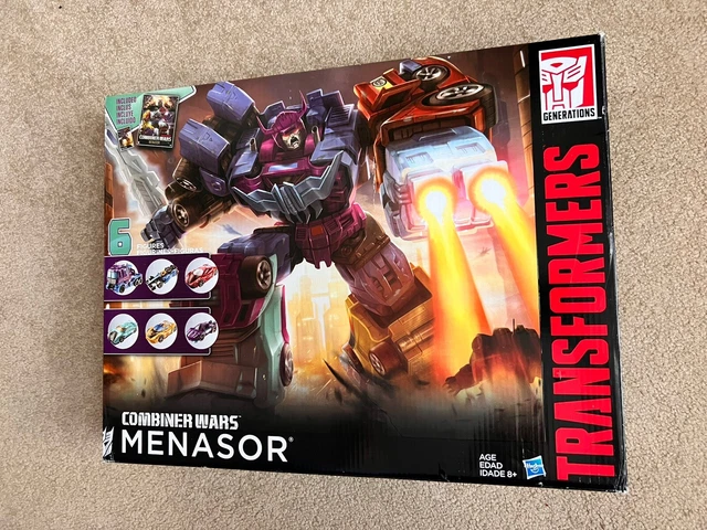 TRANSFORMERS COMBINER WARS G2 Menasor Generations Combiner Set OIB ...