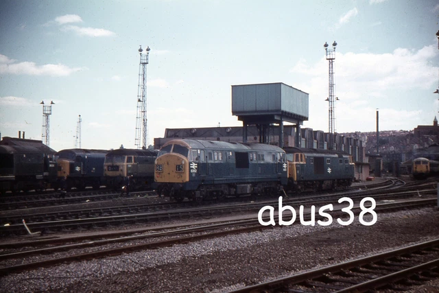 ORIGINAL DIESEL RAILWAY Slide of Class 22 6352 at Bristol Bath Road ...