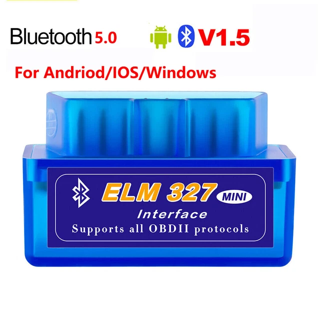 ELM327 V1.5 DIAGNOSEGERÄTE OBD2 Scanner Code Reader Bluetooth For Android & IOS EUR 6,00 ...