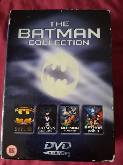THE BATMAN COLLECTION Batman Returns Batman Forever Batman & Robin 4 ...