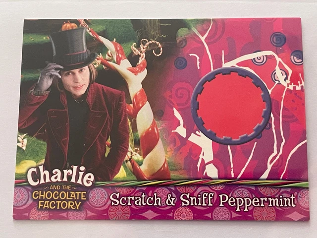 ARTBOX CHARLIE AND The Chocolate Factory Card BT3 Scratch And Sniff ...