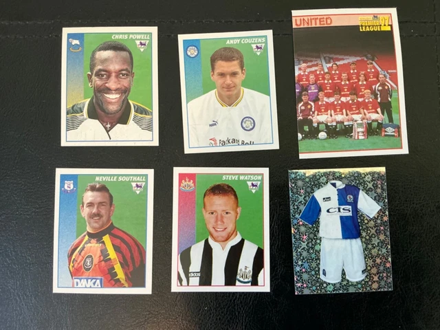 BUNDLE PREMIER LEAGUE 97 STICKERS MERLIN Unused £7.00 - PicClick UK