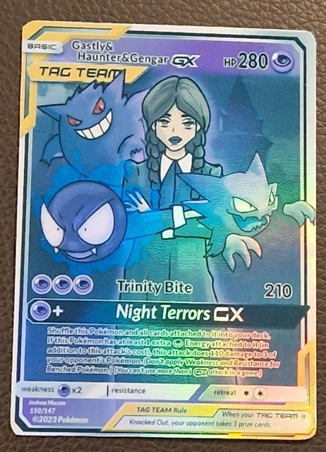GASTLY HAUNTER GENGAR Gx Tag Team Card EUR 25,90 - PicClick DE