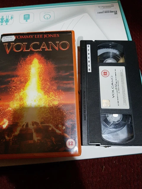 VOLCANO VHS VIDEO Tape Ex Rental Big Box Collectable Rare Vintage Retro ...