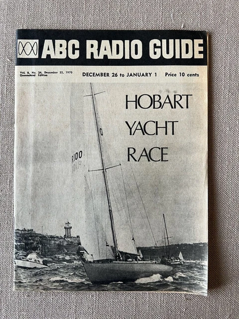 VINTAGE RADIO - rare collectable ABC Radio Guide Vol 8 No 24 - 22 Dec ...