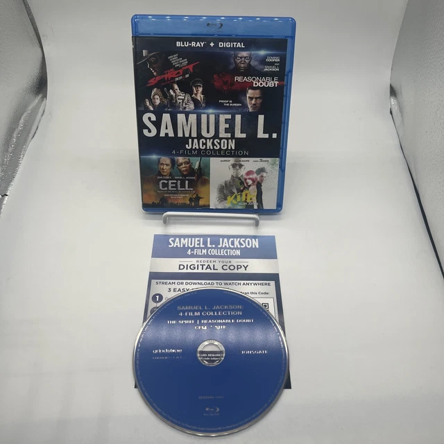 COLLECTION DE FILMS Blu-ray Samuel L Jackson 4 RARE LIVRAISON GRATUITE ...