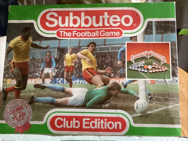 SUBBUTEO CLUB EDITION Table Football, Boxed, 60140, 1970's, £20.00 ...