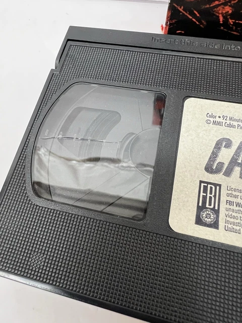 CABIN FEVER 2002 VHS Rider Strong Jordan Ladd Eli Roth Survival Horror ...