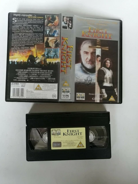 FIRST KNIGHT VHS Video 1995 medieval Sean Connery King Arthur £4.36 ...